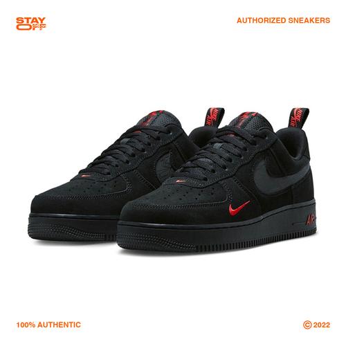 Jual Nike Air Force 1 Multi Swoosh Reflective - Black / Light Crimson ...