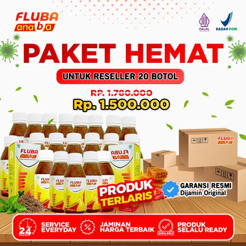 Jual Fluba Anaba Madu Batuk Pilek Anak dan Dewasa [Paket Reseller 20 ...
