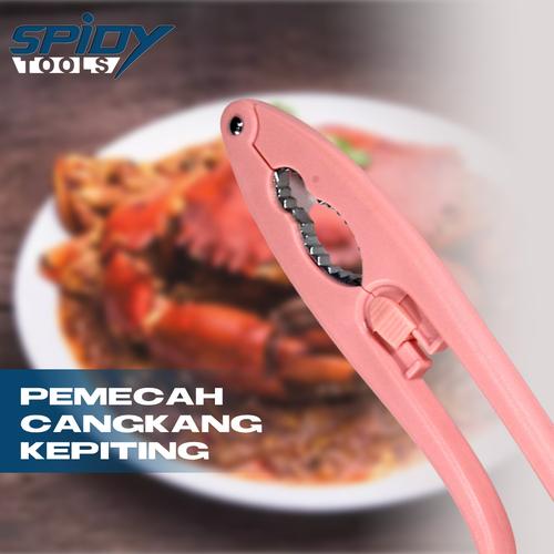 Promo SPIDY Tang Jepit Pemecah Cangkang Kepiting Alat Penjepit Kacang ...