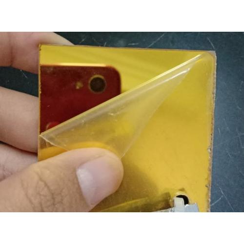 Promo AKRILIK 122 X 244CM GOLD / GOLD MIRROR 2MM LEMBARAN ACRYLIC ...