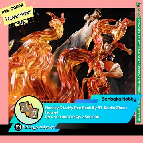 Jual Monkey D Luffy Red Rock By BT Studio (Resin Figure) - Kota ...