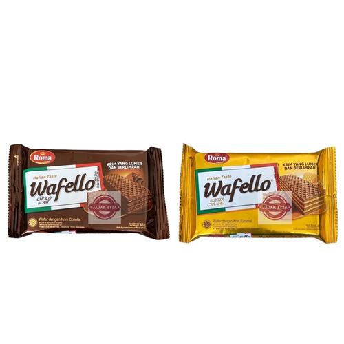 Jual MAYORA WAFER WAFELLO / WAFELLO WAFER CHOCO / WAFELLO WAFER CARAMEL ...