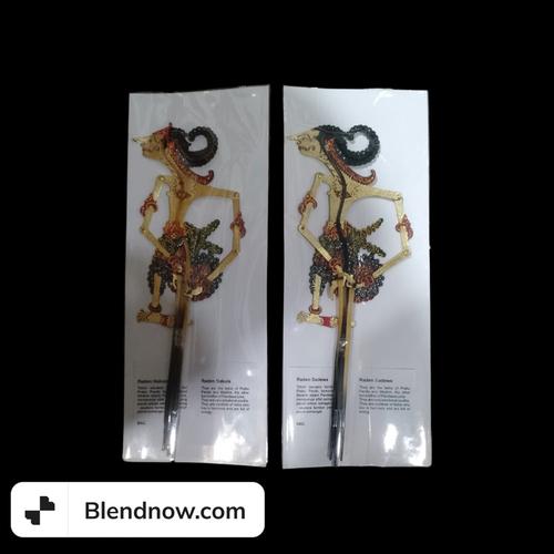 Jual wayang kulit asli murah stik tanduk free box batik - Jakarta Pusat ...