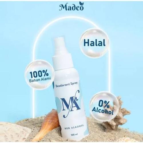 Jual madeo deodoran spray 100ml - Kota Makassar - Saha Herbal | Tokopedia