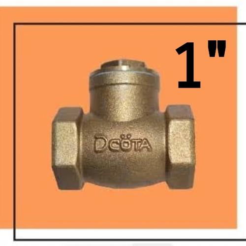 Jual Check valve 1 inch Kuningan Swing check valve 1" kuningan - Kota ...
