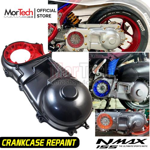 Jual Crankcase Blok Bak CVT Repaint Silver Nmax Old/New - Aerox Asli ...
