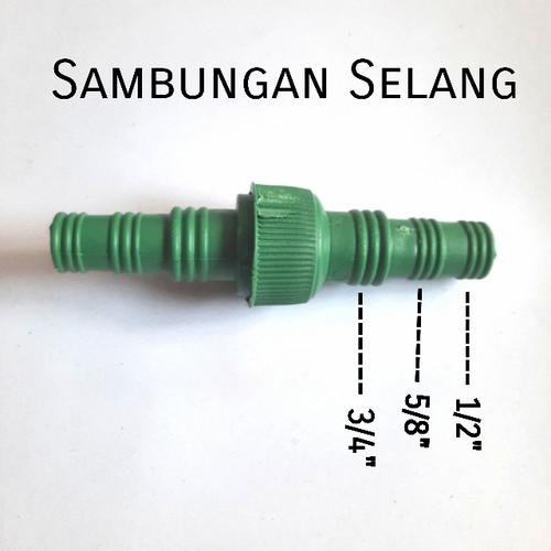 Jual Sambungan selang air plastik pvc 1/2 5/8 3/4 inch - Kota Surabaya ...