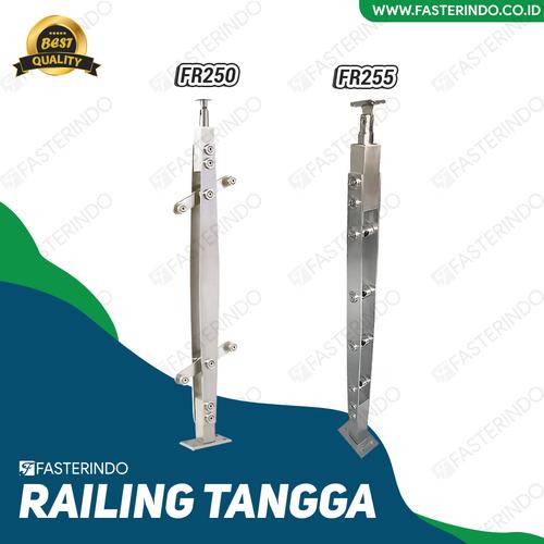 Jual Tiang Railing Tangga / Railing Tangga Kaca Stainless - Jakarta ...