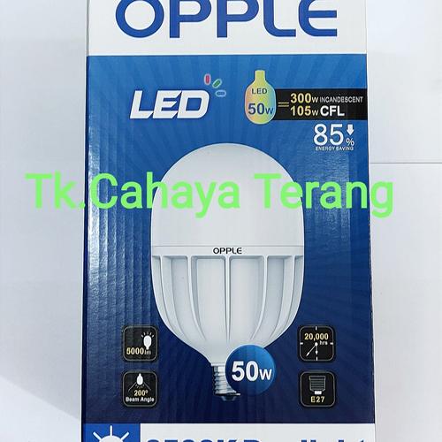 Jual Lampu Led 50watt Opple putih 6500K 5000 lumen - Kota Tangerang - Tk.Cahaya Terang | Tokopedia