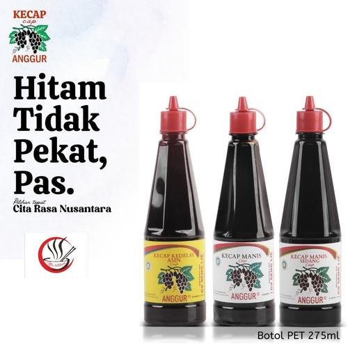 Jual KECAP CAP ANGGUR MANIS 275ml Bukan BANGO / BENTENG / ANGSA / ABC ...