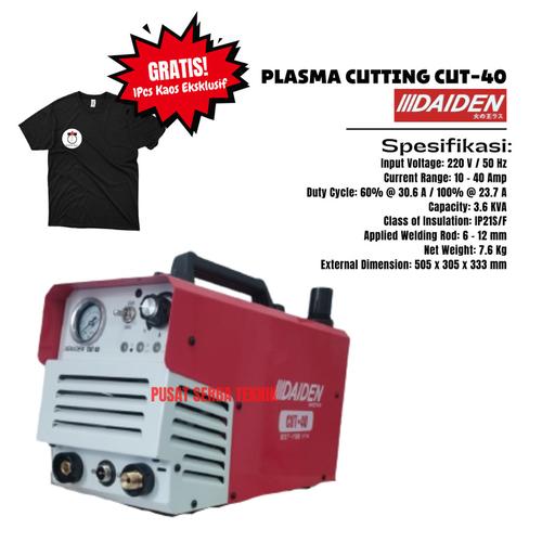 Jual PLASMA CUTTING DAIDEN CUT 40 MESIN LAS POTONG CUT 40 DAIDEN - CUT 40, TanpaBublewrap ...