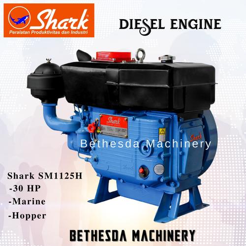 Jual Mesin Penggerak Marine 30PK Diesel Shark 30 HP Engine Hopper SM1125H - Kota Surabaya ...