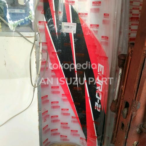 Jual STICKER STIKER PINTU ISUZU ELF EURO 2 MERAH OREN GOLD/EMAS ...
