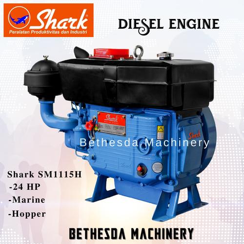Jual Diesel Penggerak 24PK Marine Shark 24 HP Mesin Hopper SM1115H ...