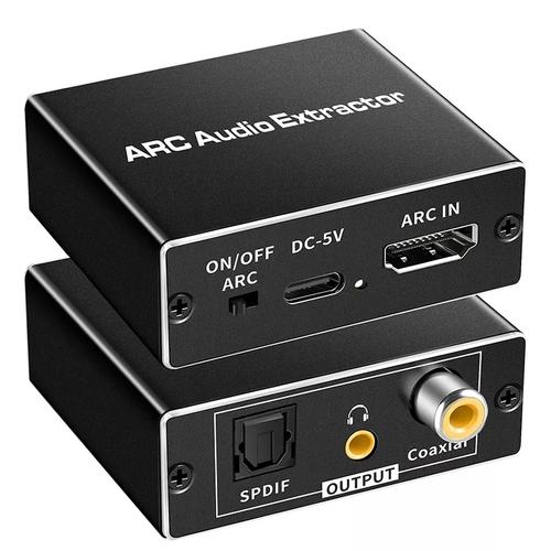 Jual AVPRO AVQ003 HDMI ARC Audio Extractor to SPDIF Optical Coaxial RCA ...