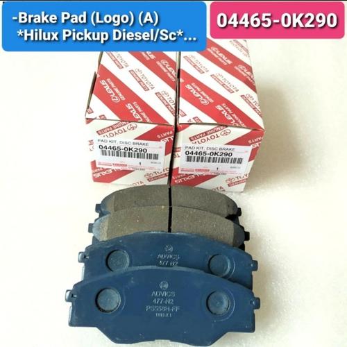 Jual Brake Pad Kampas Rem Depan Toyota Hilux Diesel Single Cab 04465 ...