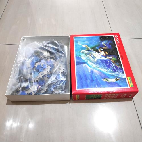 Jual Jigsaw puzzle 1000 pcs Zodiac Bintang Taurus Glowing Open Made ...