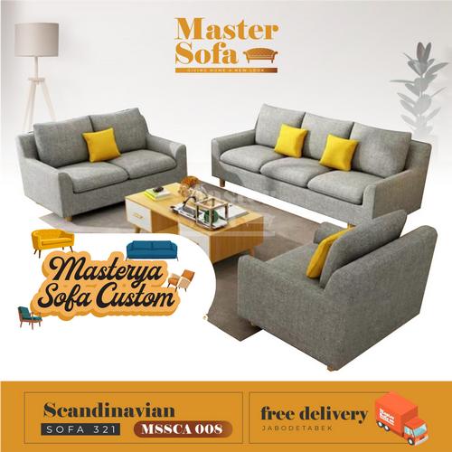Jual Sofa 321 minimalis Scandinavian MSSCA 008 - 1seat - Kab. Bekasi ...