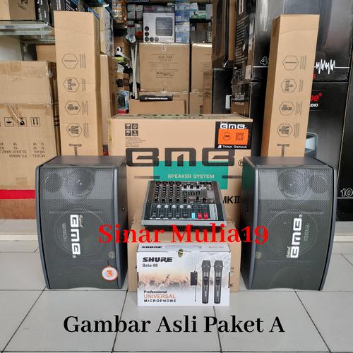 Jual Paket Sound System Speaker BMB ORIGINAL Power Mixer ASHLEY CR6000 ...