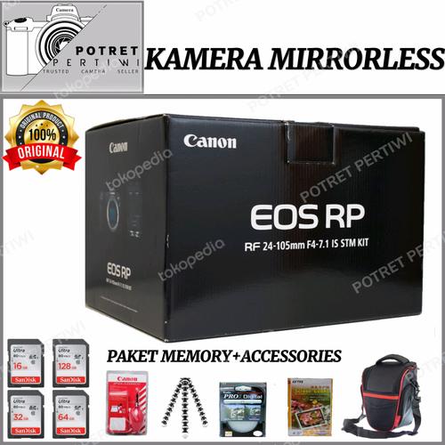Promo CANON EOS RP KIT 24-105MM IS STM / KAMERA DSLR CANON EOS RP KIT ...