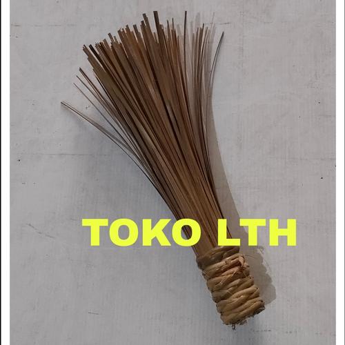Jual SAPU KUALI WAJAN KATEL WOK BRUSH KUAS PEMBERSIH KATEL KULIT BAMBU ...