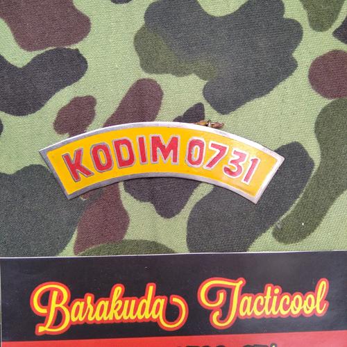 Jual Emblem ABRI Jadul Kodim Kulon Progo Pin Kaleng Enamel Th 1950 ...