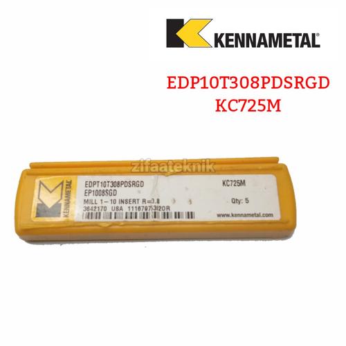 Jual INSERT EDP10T308PDSRGD KC725M KENAMETAL Original Made in USA ...