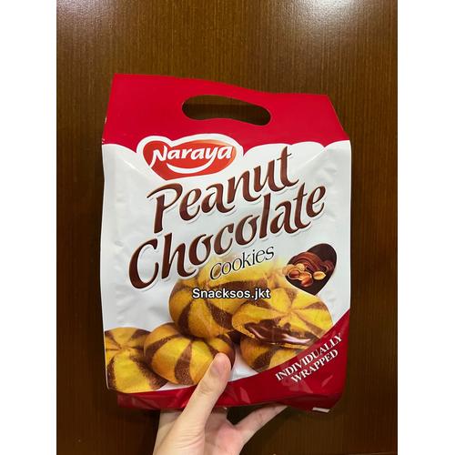 Jual NARAYA COOKIES PEANUT CHOCOLATE YAM GREEN PEA CHOCOLATE CREAM ...
