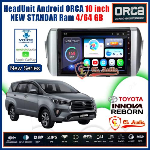 Jual Head Unit Android 10inch ORCA OEM Inova Reborn DSP IPS - Jakarta ...