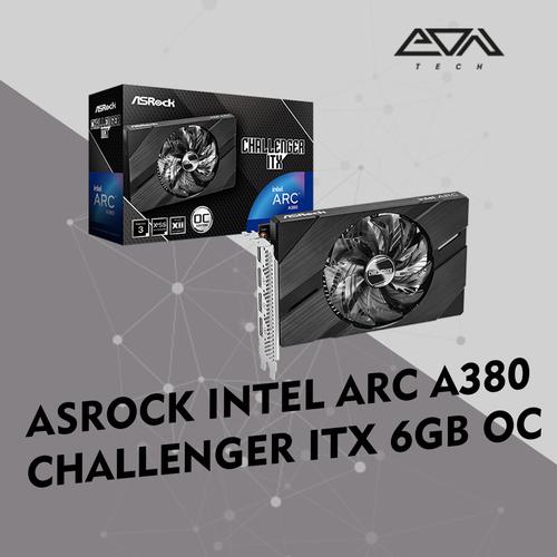 Jual VGA Asrock Intel Arc A380 Challenger ITX 6GB OC GDDR6 - Kota Medan ...