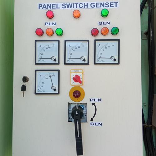 Jual Panel GENSET COS SWITCH Genset pln & PLN genset Manual + Alaram ...