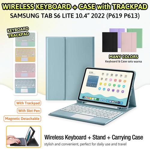 Jual Samsung Tab S6 Lite 10.4 2022 P619 Bluetooth Keyboard Trackpad ...