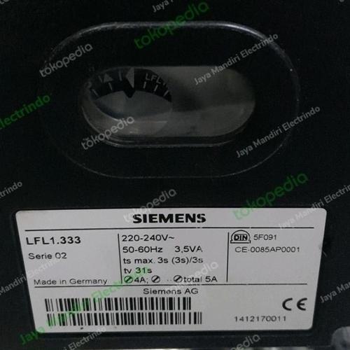 Jual Siemens Burner Control Lfl1.333 / Lfl 1.333 Serie 2 - Kab. Tangerang - PAVA MANDIRI | Tokopedia