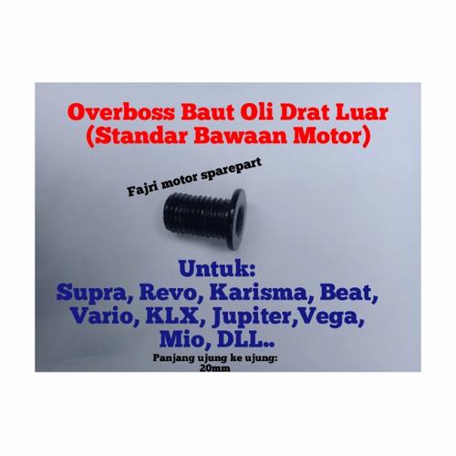 Jual Drat Sok Overboss Baut Oli Drat Luar Standar Bawaan Motor - Luar ...