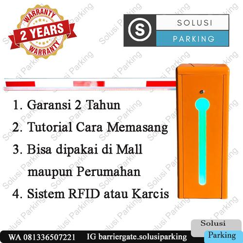 Jual Barrier Gate Mx80 Dc Palang Parkir Portal Gate - 3 Meter