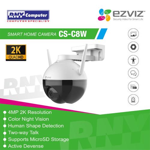 Jual Smart IP Camera Ezviz C8W Pan & Tilt Wi-Fi Camera 4MP/2K+ - Kota ...
