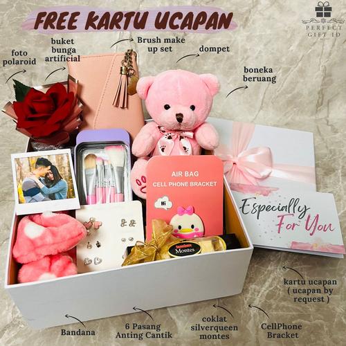 Jual Kado Ulang Tahun Cewek Hampers Kado Cewek Lengkap Hadiah Ultah ...
