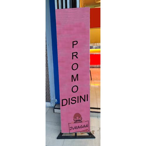 Jual Standing Banner Besi Hollow Berdiri versi 2 - 50x75 - Kab. Klaten ...