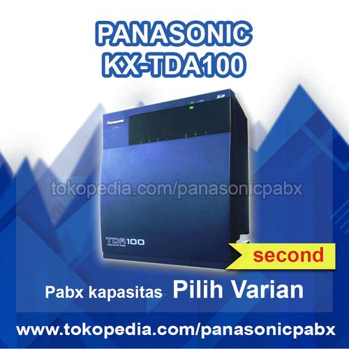 Jual Pabx Panasonic KX-TDA100 Second (bekas) - 8CO 48EXT - Jakarta ...