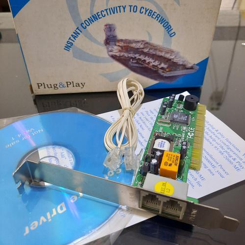 Jual Internal Modem, Modem untuk saluran telepon pstn. Modem jadul ...