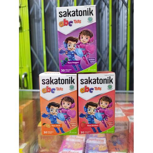 Jual SAKATONIK ABC TABLET HISAP / Multivitamin anak - Anggur - Kota ...