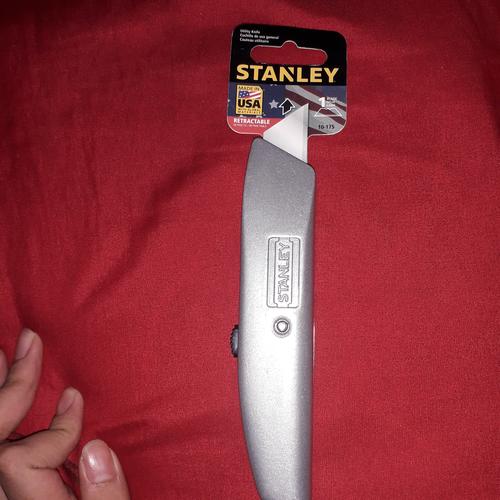 Jual pisau cutter Plastic Retractable Utility Knife 10-175 Stanley ...
