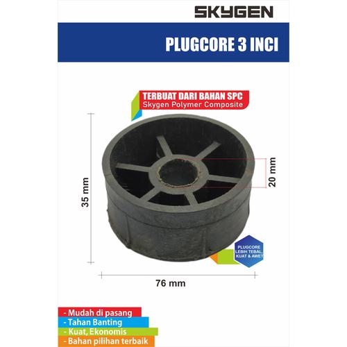 Jual Skygen Plastic Core Plug for Paper Roll - Kota Surabaya ...