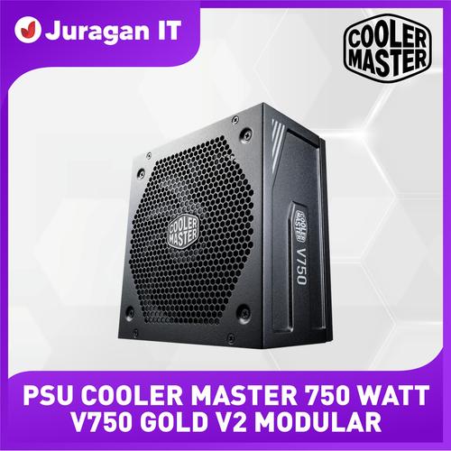 Jual PSU COOLER MASTER 750 WATT V750 GOLD V2 MODULAR - Kota Yogyakarta ...
