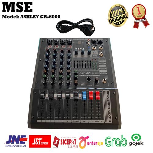 Jual POWER MIXER ASHLEY 6 CHANNEL CR-6000 CR6000 CR 6000 ORIGINAL ASHLEY - Kota Tangerang - Maju ...