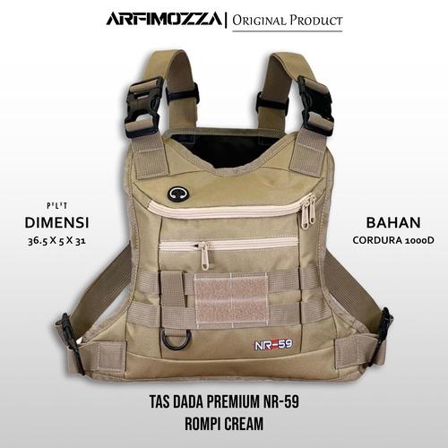 Promo TAS DADA PRIA TACTICAL ARMY ORIGINAL NR-59 ROMPI CREAM - Kab ...