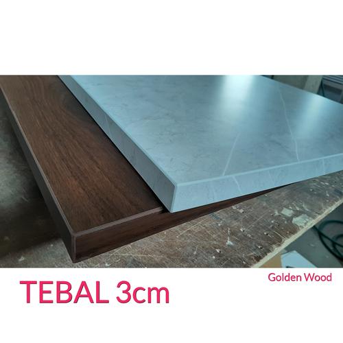 Jual TOP TABLE HPL Lebar 60cm Tebal 3cm - Traditional Wal, 180 X 60 X 3 ...