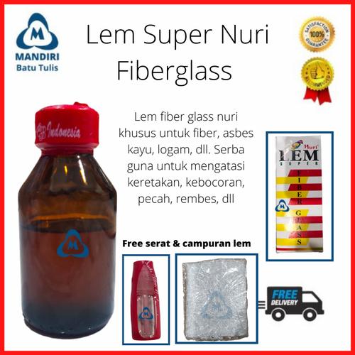 Jual Lem Nuri Fiber Glass Super - Fiberglass - Lem Retak Bocor Pecah ...