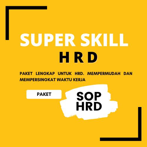 Jual Kumpulan SOP Alat Tes HRD Tools - Katalog KPI - Form Tabel Gaji ...