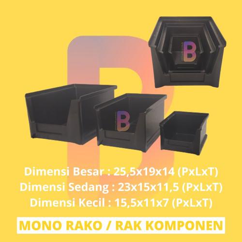 Jual MONO RAKO / RAK KOMPONEN / RAK SPAREPARTS / RAK SUSUN PLASTIK ...